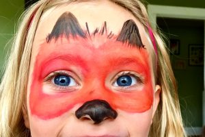Fox Face Paint Tutorial- Step-by-Step