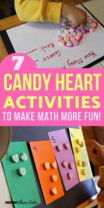 7 Math Centered Candy Heart Activities For Young Kids