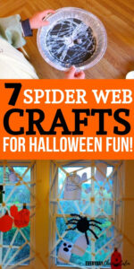 7 Fun Spider Web Crafts To Do With The Kids This Halloween!