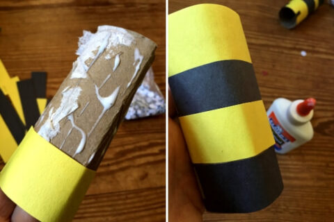 Easy Toilet Paper Roll Bee Craft For Kids (Great For Preschoolers!)