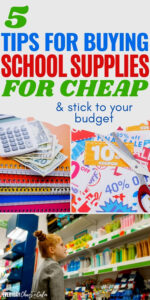 How To Buy Back To School Supplies For Cheap On A Budget
