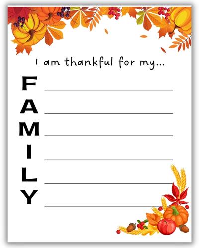 Free Thanksgiving Acrostic Poems Template PDF Download 