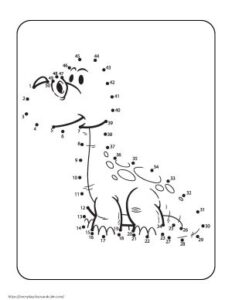 12 Free Dinosaur Connect The Dots (PDF Download!)