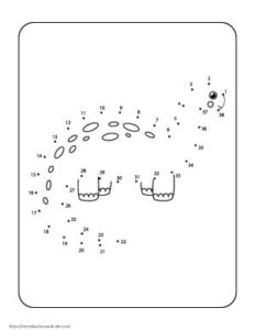 12 Free Dinosaur Connect The Dots (PDF Download!)