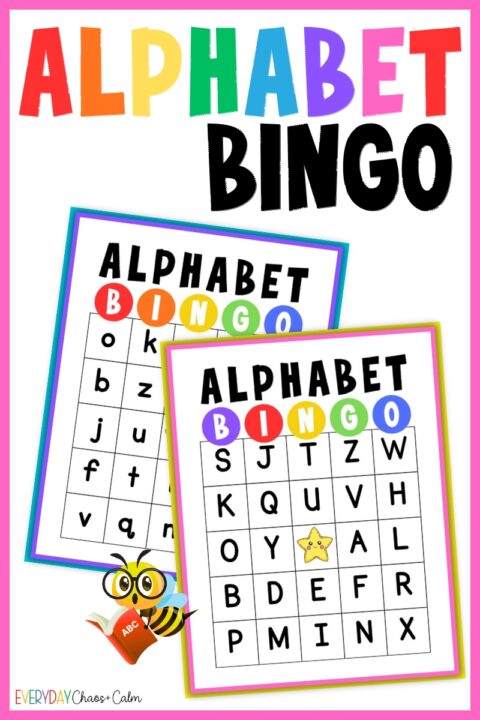 Free Printable Alphabet Bingo