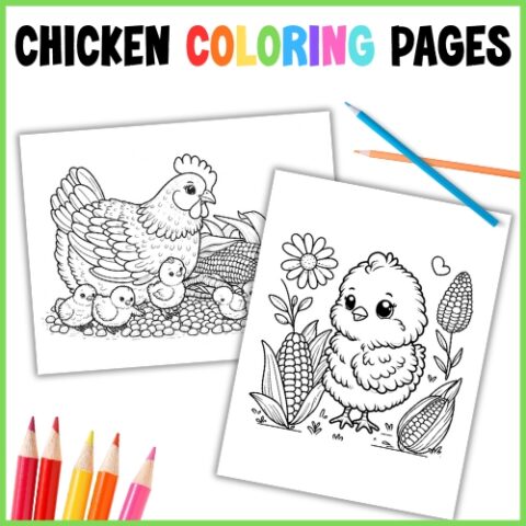 Free Printable Farm Animal Coloring Pages For Kids