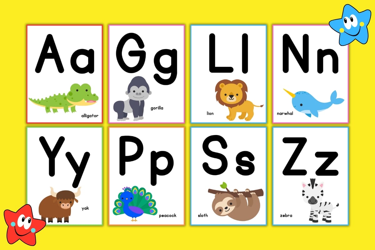 Free Printable Alphabet Posters