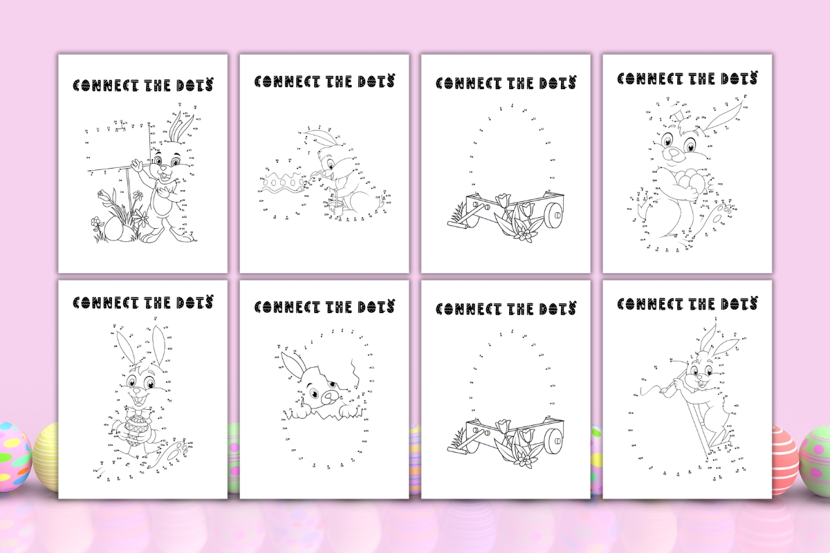 Free Printable Easter Connect The Dot Puzzles