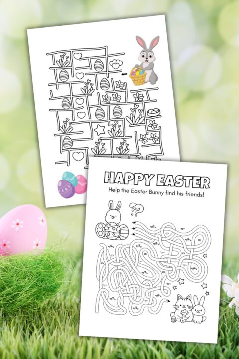 Free Printable Easter Mazes