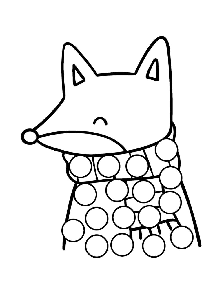 Free Fall Dot Marker Printables