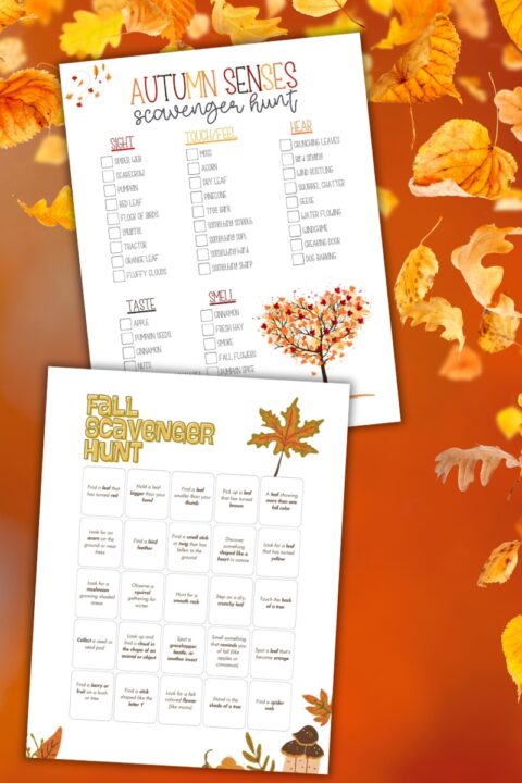 Free Printable Fall Scavenger Hunts