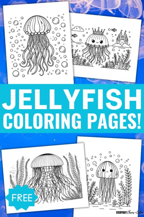 Free Cute Jellyfish Coloring Pages For Kids