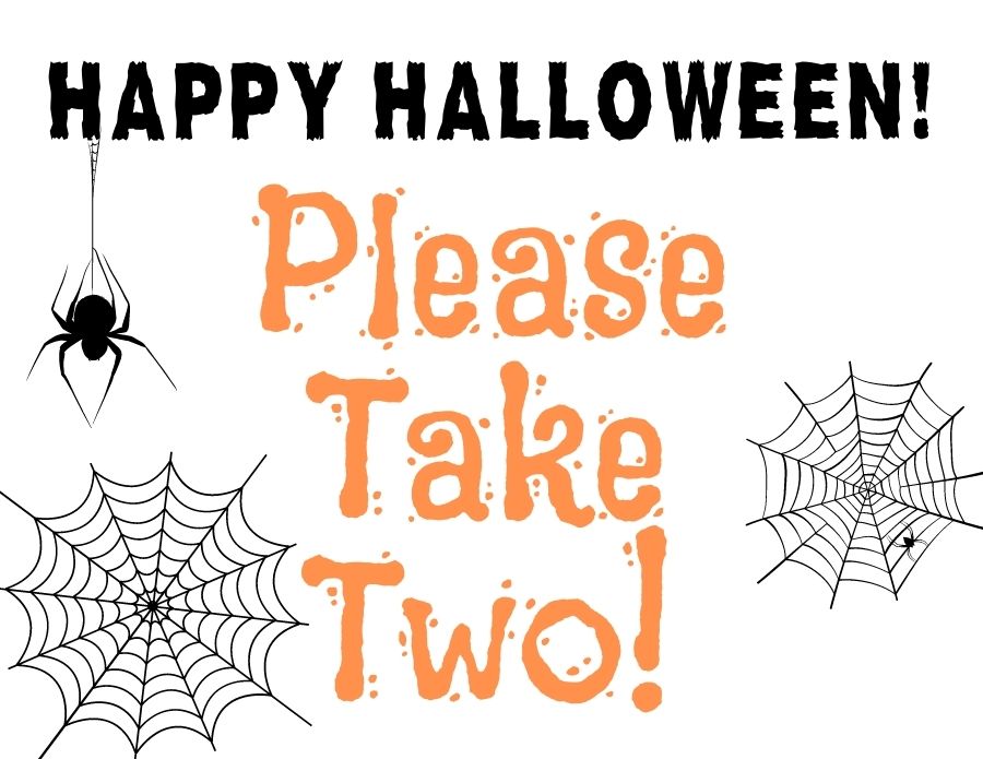 Free Printable Halloween Candy Signs Free Printable Halloween Candy Signs