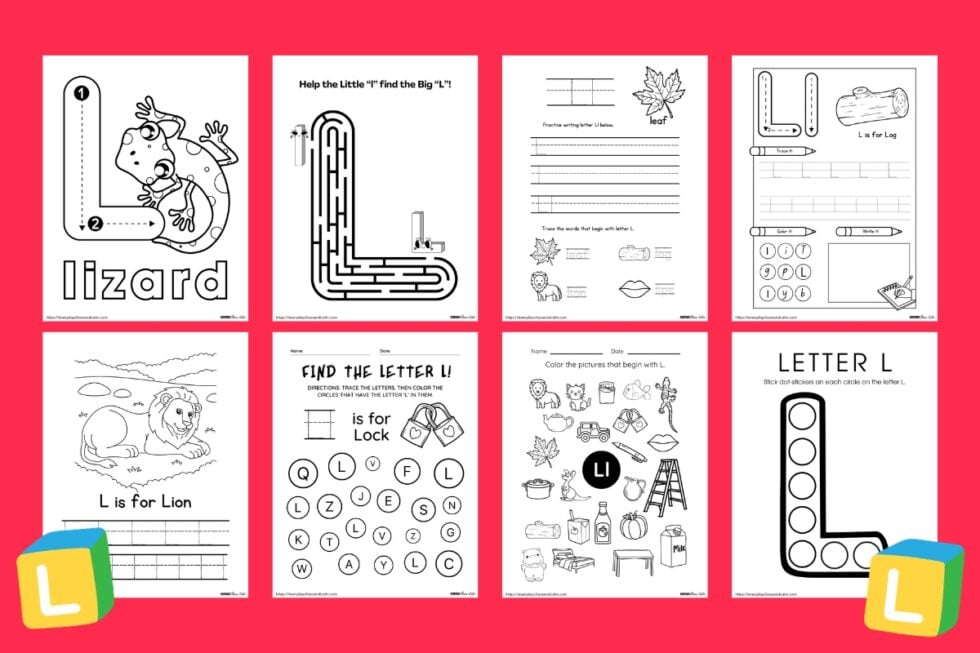 Free Printable Letter L Worksheets
