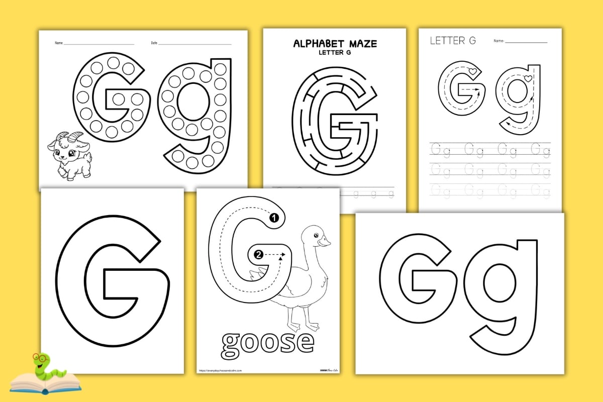 Letter G Printables