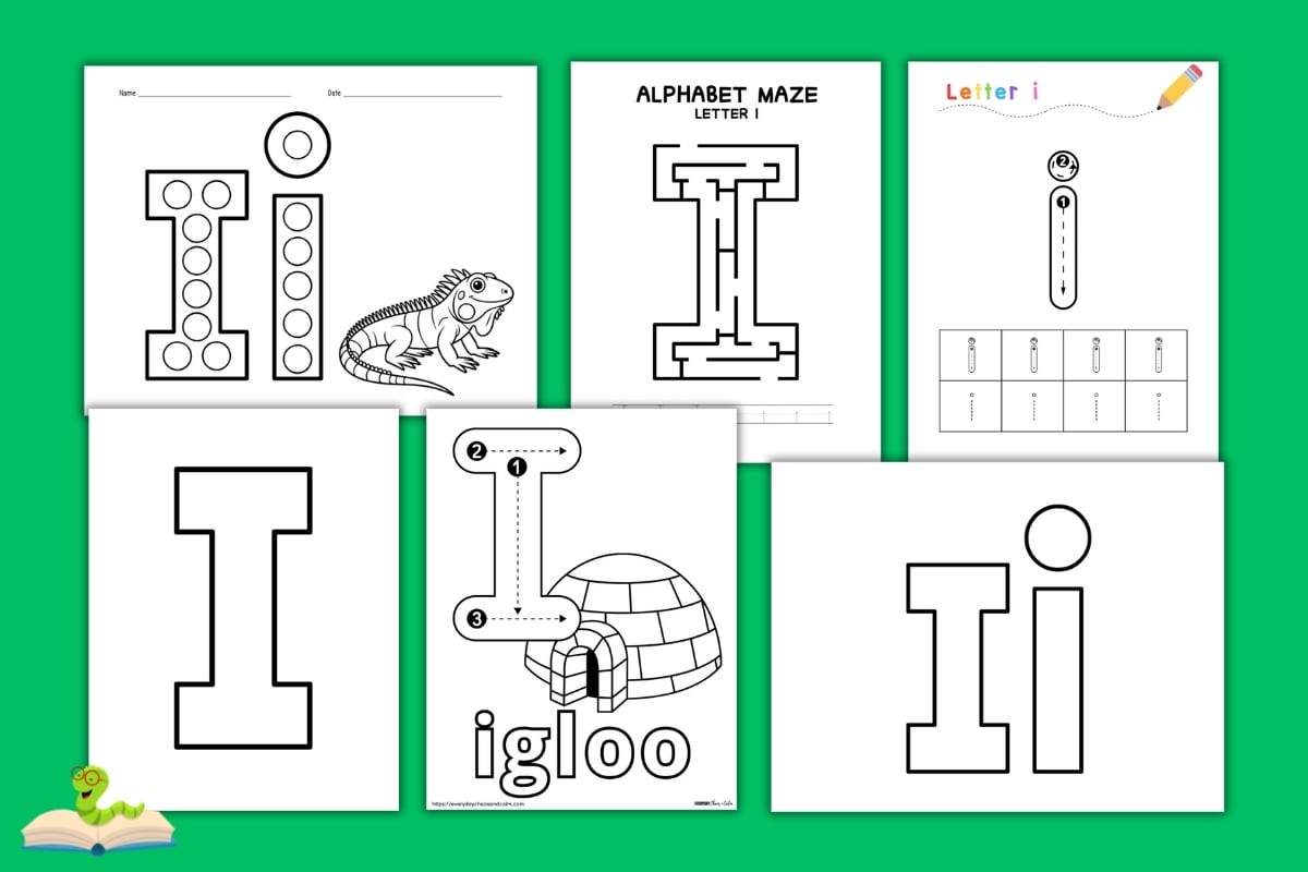 Letter I Printables