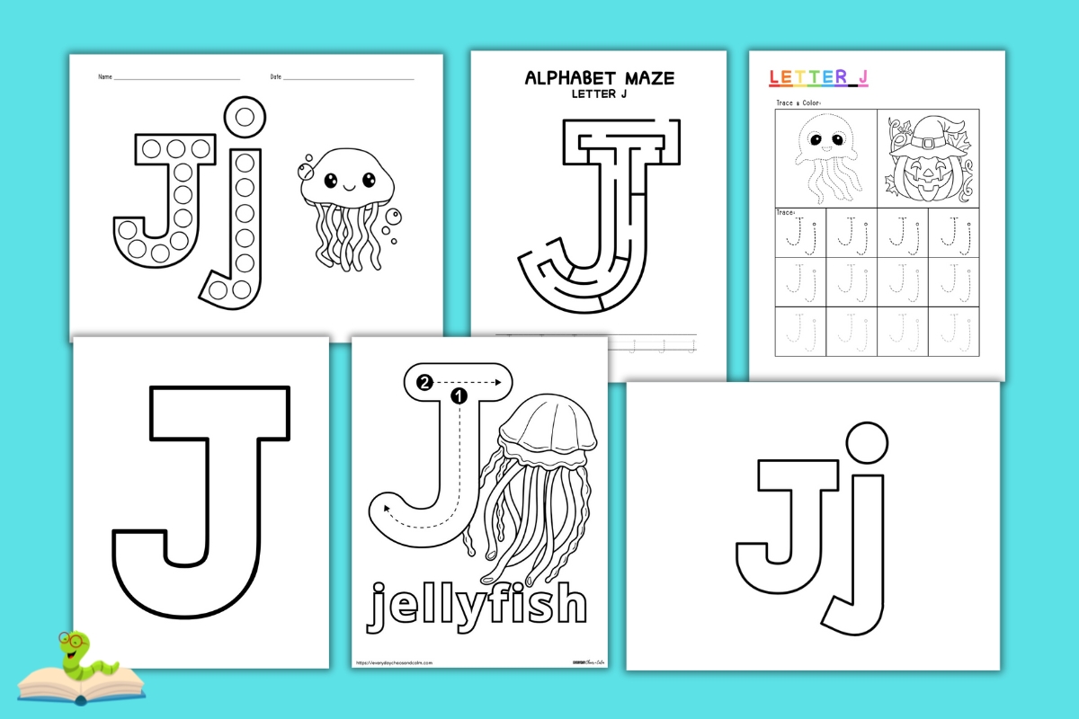 Letter J Printables