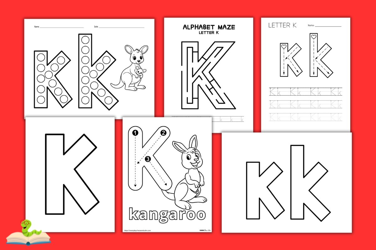 Letter K Printables
