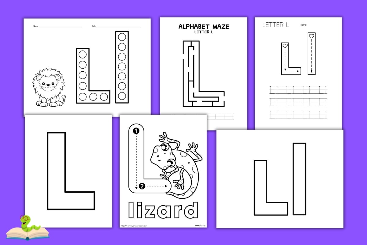 Letter L Printables