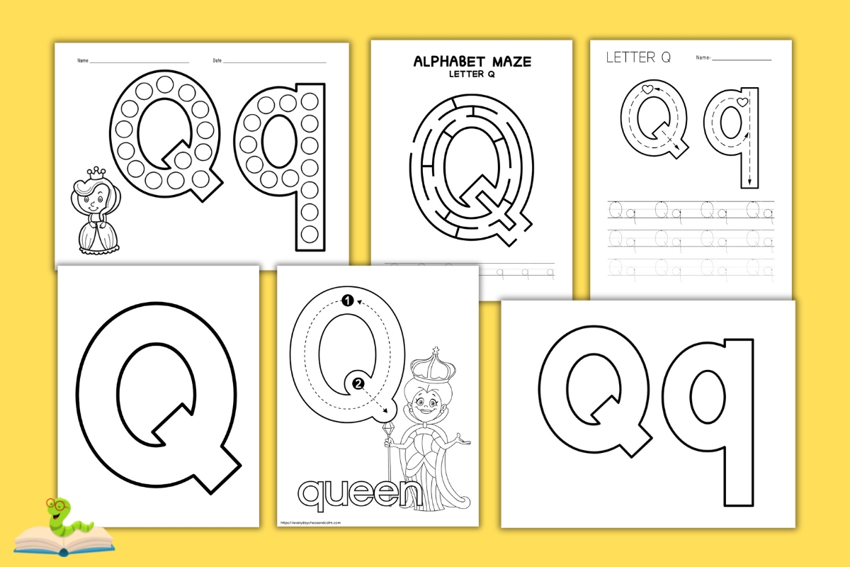 Letter Q Printables