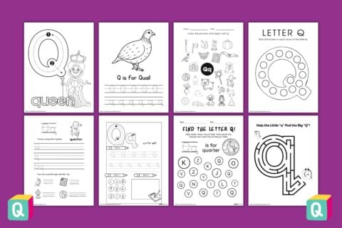 Free Printable Letter Q Worksheets