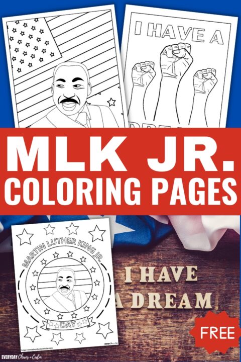 Free Printable Martin Luther King Jr Coloring Sheets