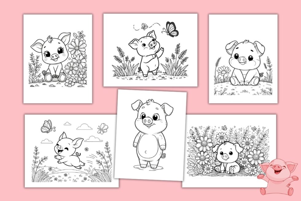 Free Printable Farm Animal Coloring Pages For Kids