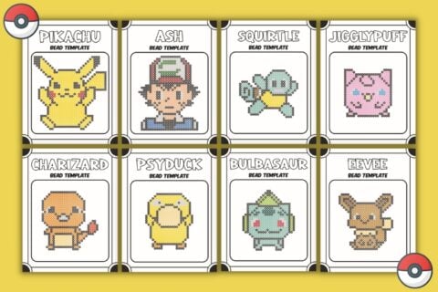 Free Pokemon Perler Bead Patterns For Kids