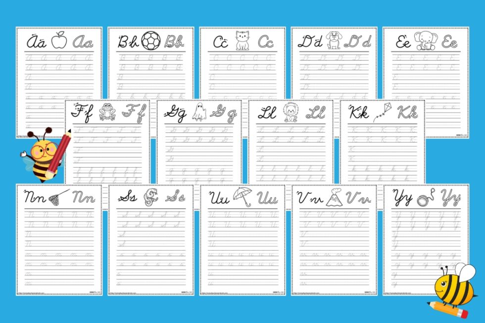 Free Printable Cursive Worksheets For Practicing Letters