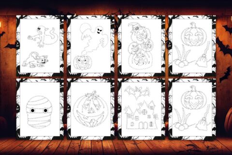 Free Printable Halloween Dot To Dot Puzzles