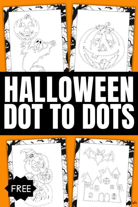 Free Printable Halloween Dot To Dot Puzzles