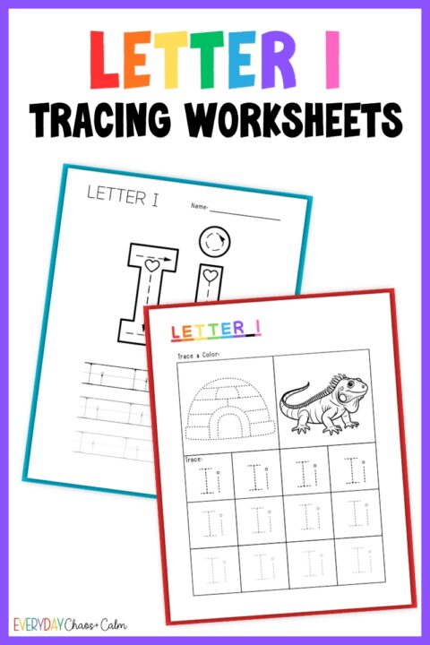 Free Printable Letter I Tracing Worksheets