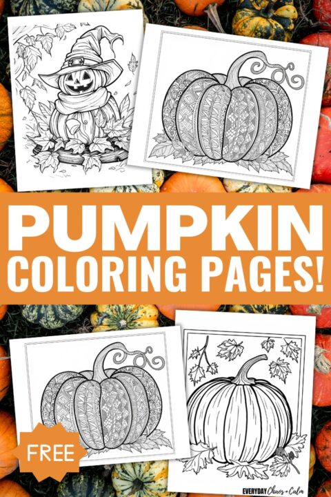 Free Pumpkin Coloring Pages For Kids