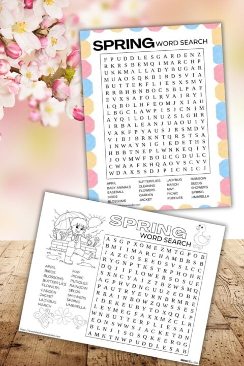 13 Free Printable Spring Activities & Crafts