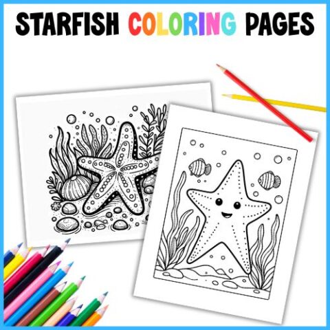 Free Ocean Animal Coloring Pages For Kids