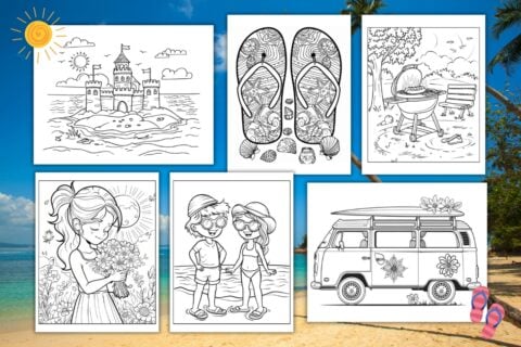 Free Printable Summer Coloring Pages For Kids