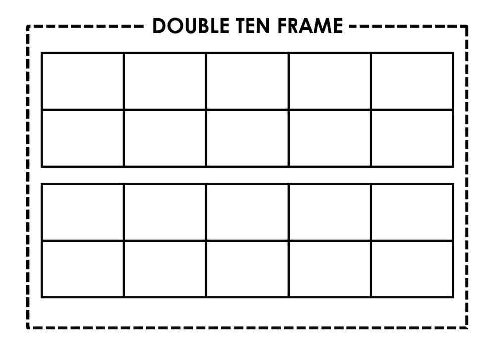 Free Ten Frame Printables For Math Activities