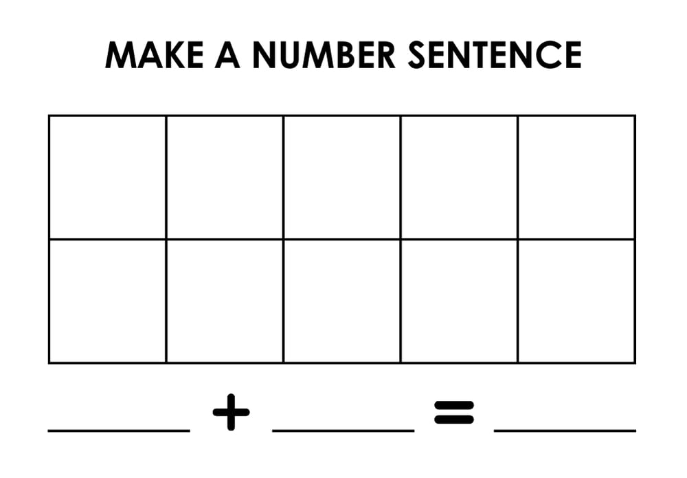 Free Ten Frame Printables For Math Activities