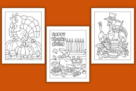 15 Free Thanksgiving Coloring Pages (PDF Download!)