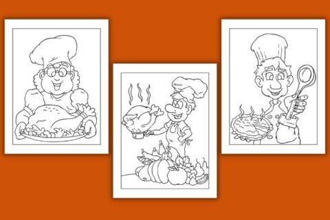 15 Free Thanksgiving Coloring Pages (PDF Download!)