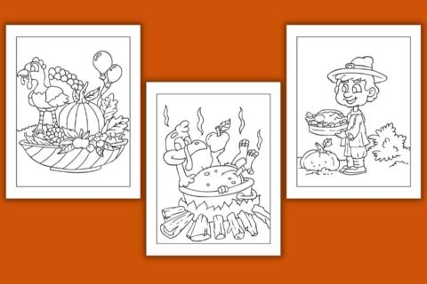 15 Free Thanksgiving Coloring Pages (PDF Download!)